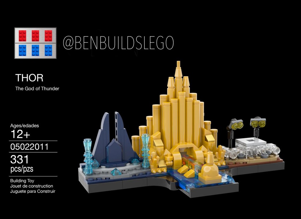LEGO MOC Thor skyline by benbuildslego | Rebrickable - Build with LEGO