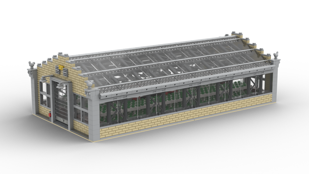 LEGO MOC Hydroponics Farm (Cauliflower) by Yellow.LXF | Rebrickable ...