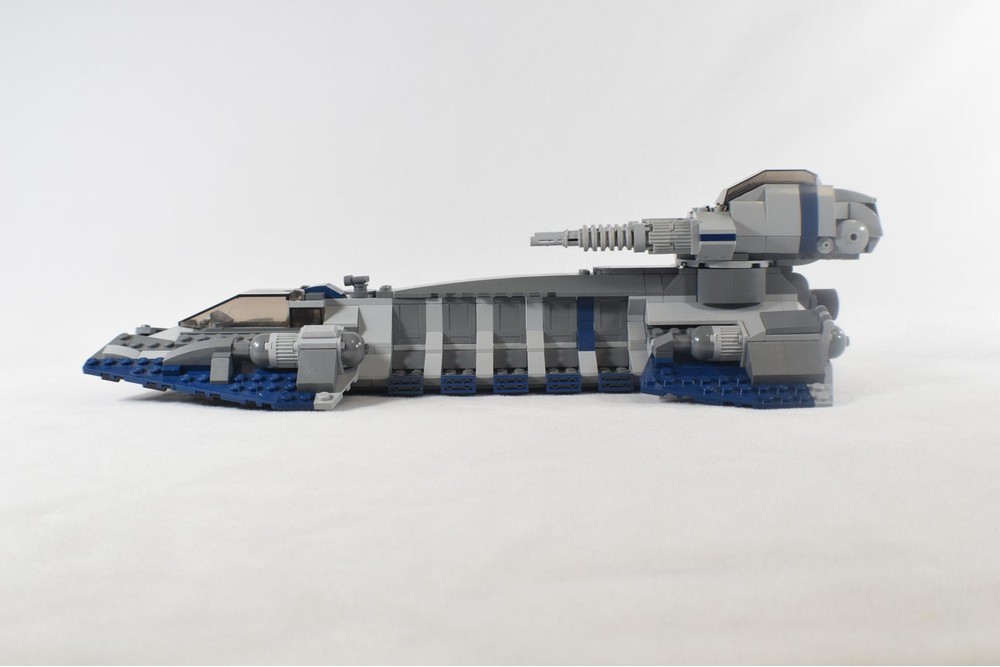 LEGO MOC T-49 Troop Transport by Tj_the_Brickwright | Rebrickable ...