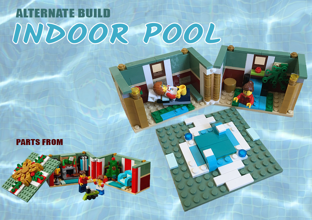 LEGO MOC Indoor Pool by Discordia | Rebrickable - Build with LEGO