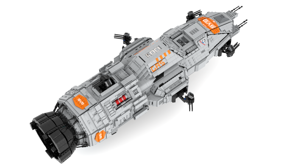 LEGO MOC Rocinante - The Expanse by brickgloria | Rebrickable - Build ...