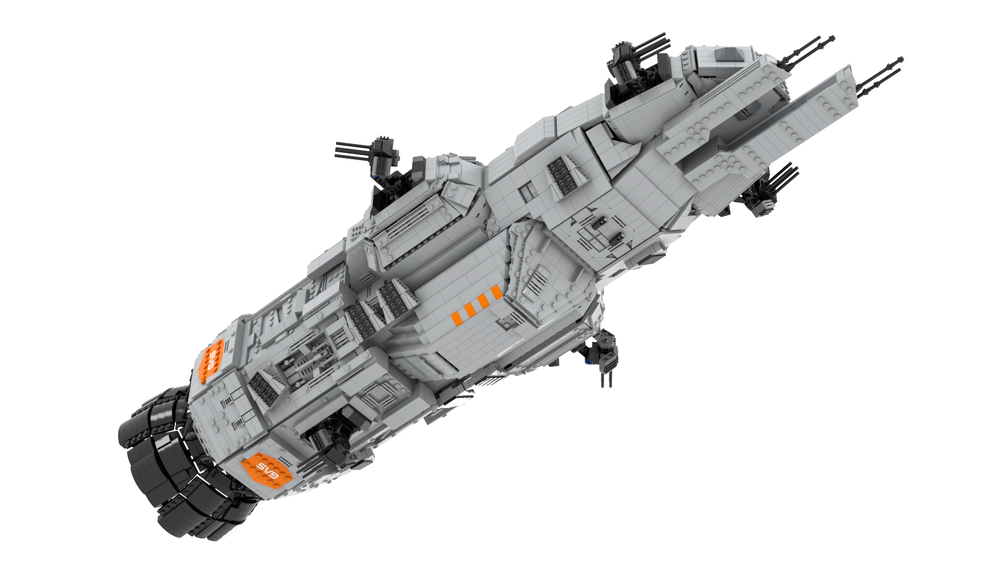 LEGO MOC Rocinante - The Expanse by brickgloria | Rebrickable - Build ...