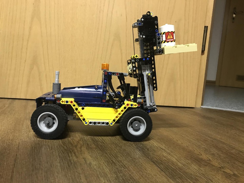 Lego Moc Lego 42079fork Mod By Gerhard Rebrickable Build With Lego