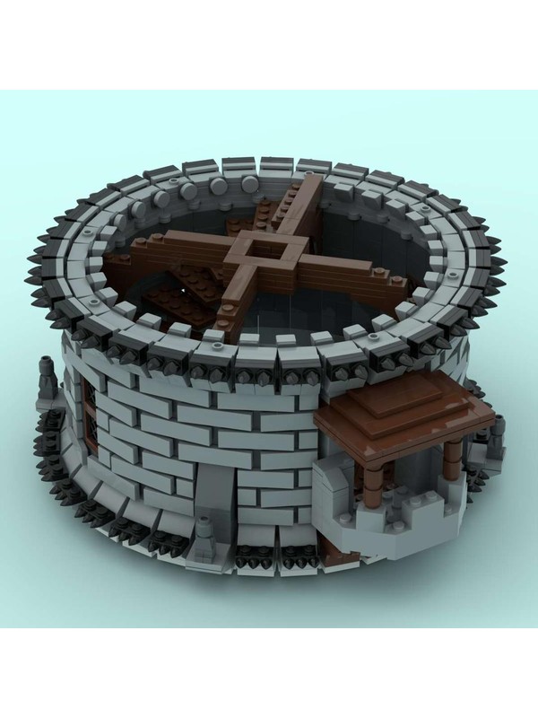 LEGO MOC Round tower by BeTheSquirrel | Rebrickable - Build with LEGO