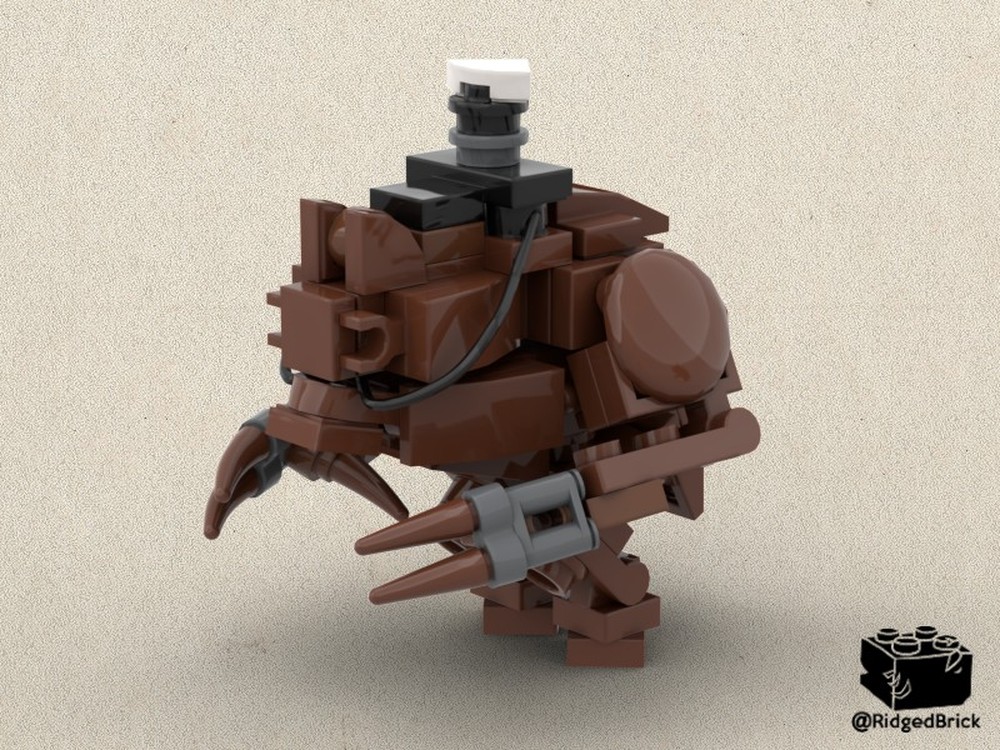 LEGO MOC Rancor by RidgedBrick | Rebrickable - Build with LEGO