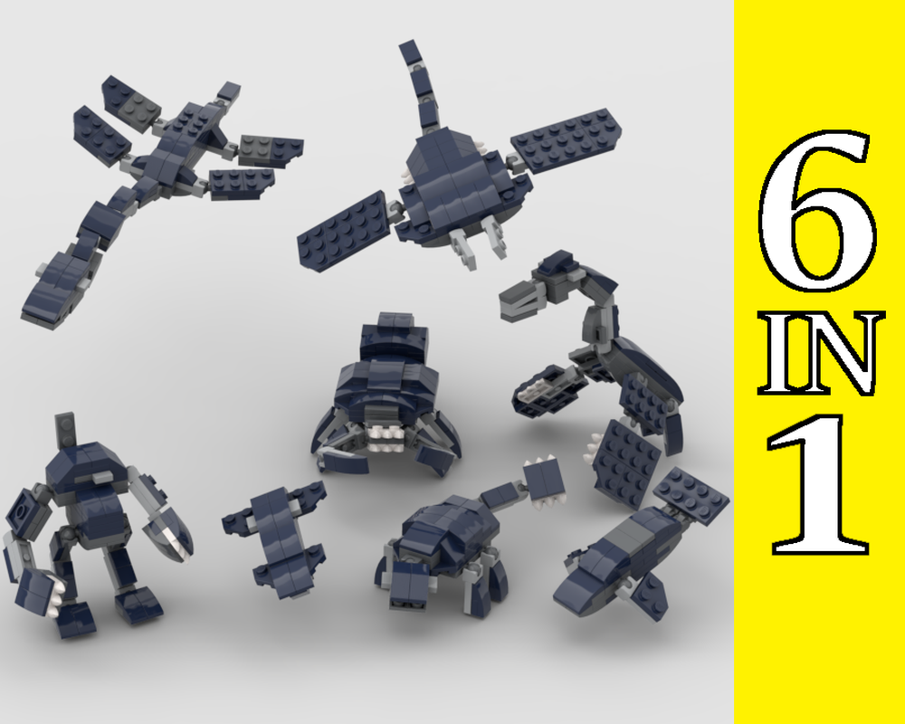 LEGO MOC Custom Creator Series - Glyphid Grunt by Zukasa | Rebrickable ...