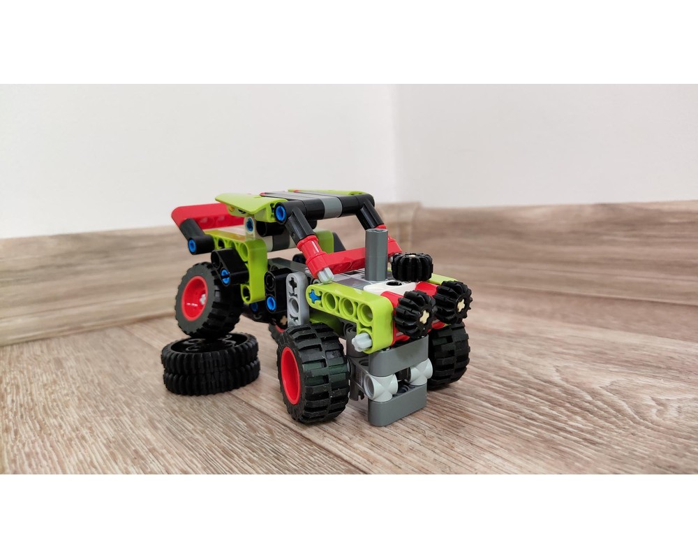LEGO MOC 42102 c-model Racing Truck by stily | Rebrickable - Build with ...