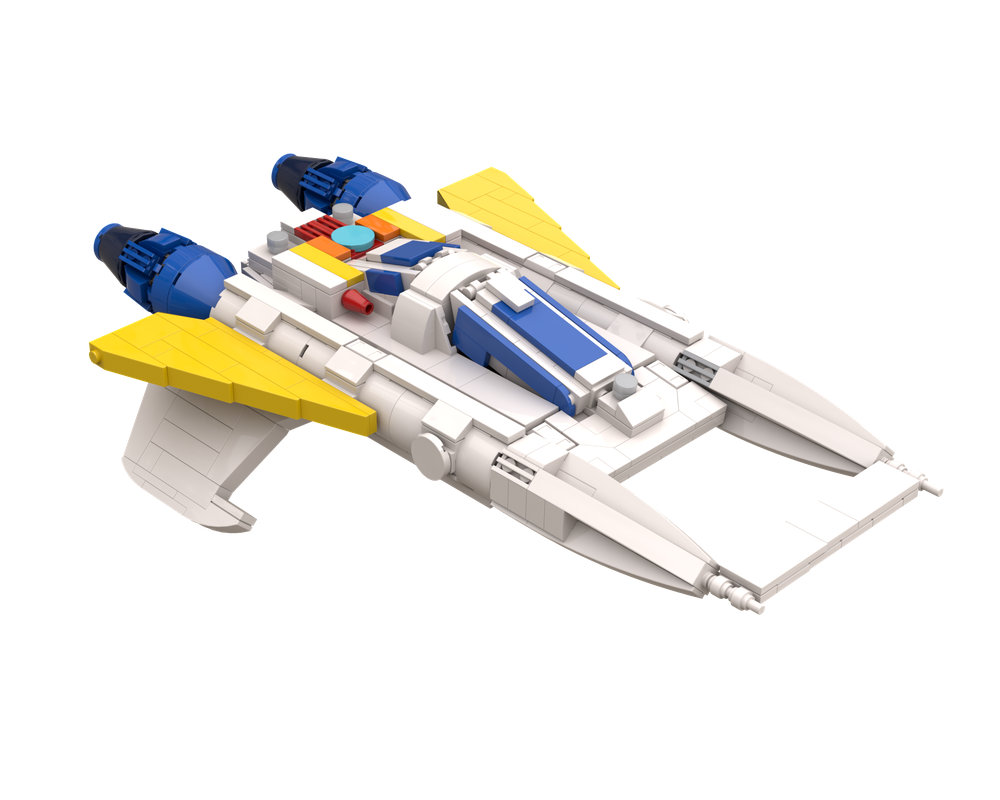 LEGO MOC Buck Rogers Starfighter 2.0 - CORGI Edition by apenello ...