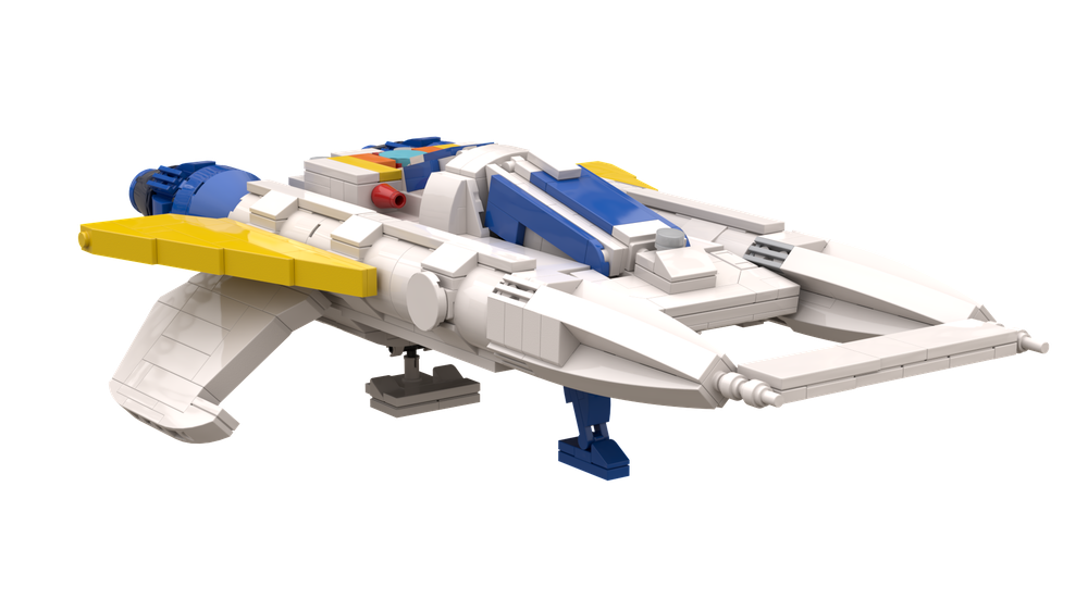 LEGO MOC Buck Rogers Starfighter 2.0 - CORGI Edition by apenello ...