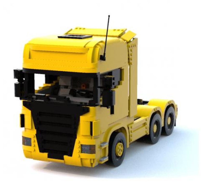 LEGO MOC SCANIA R730 (v1.0) by OwnGaming | Rebrickable - Build with LEGO