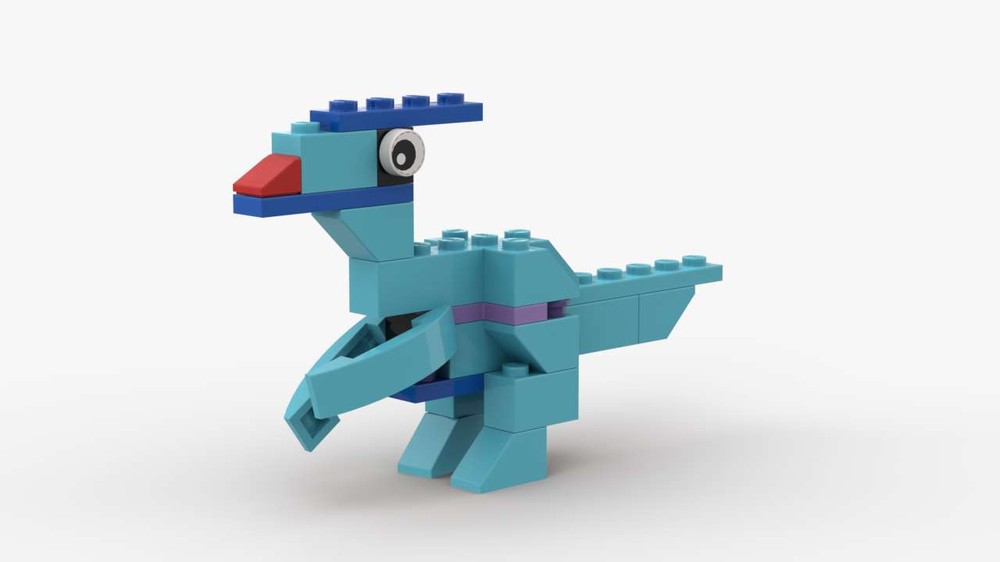 LEGO MOC 10698 Parasaurolophus by cubeworrier | Rebrickable - Build ...