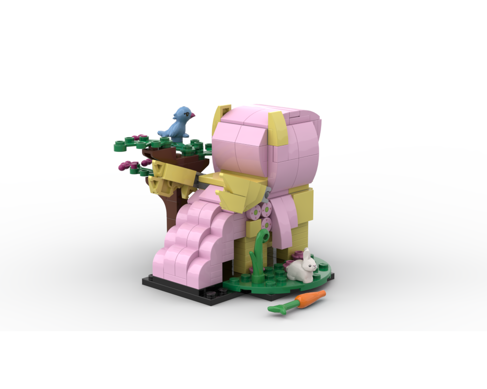 LEGO MOC My little pony Fluttershy by Lenarex | Rebrickable - Build ...