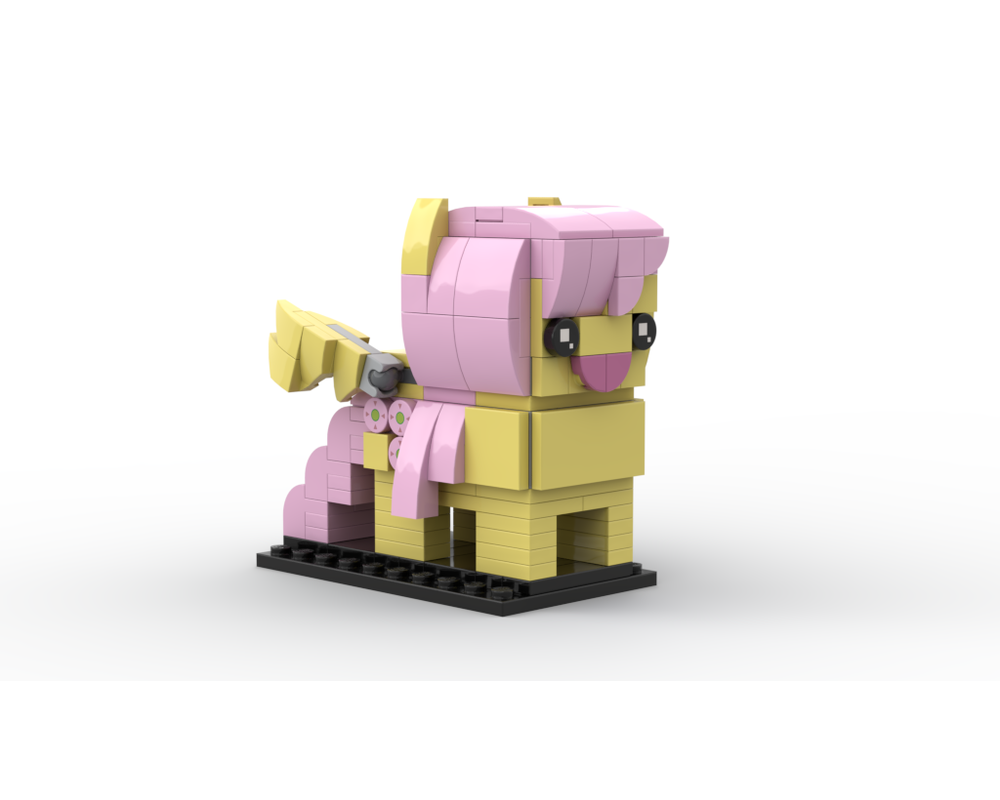 LEGO MOC My little pony Fluttershy by Lenarex | Rebrickable - Build ...