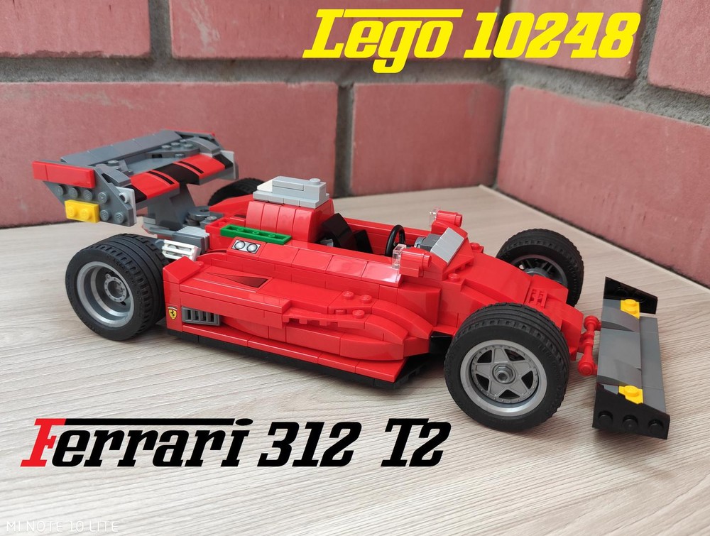 LEGO MOC 10248 Ferrari 312 T2 by Kirvet | Rebrickable - Build with LEGO
