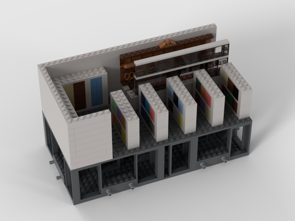 LEGO MOC bakery Module 4 by moc.tigger | Rebrickable - Build with LEGO