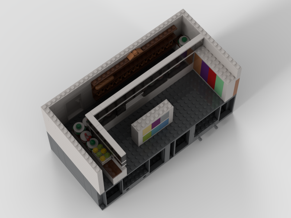 LEGO MOC bakery Module 5 by moc.tigger | Rebrickable - Build with LEGO