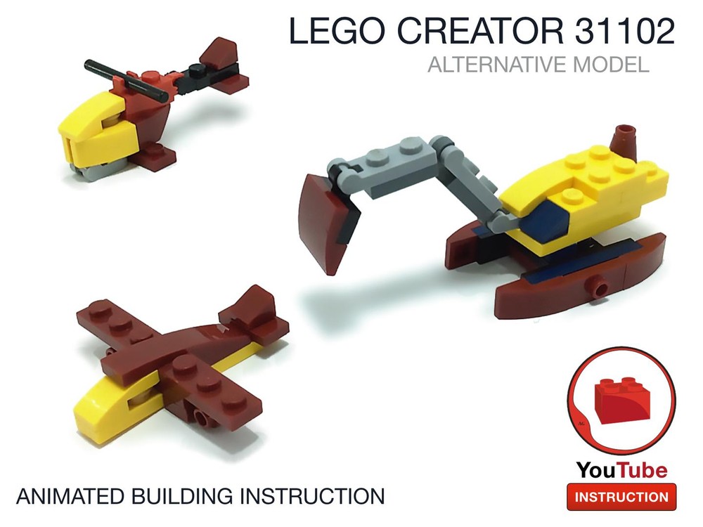 LEGO MOC-49452 Lego Mini Vehicles Tutorial - LEGO CREATOR 31102 by ...