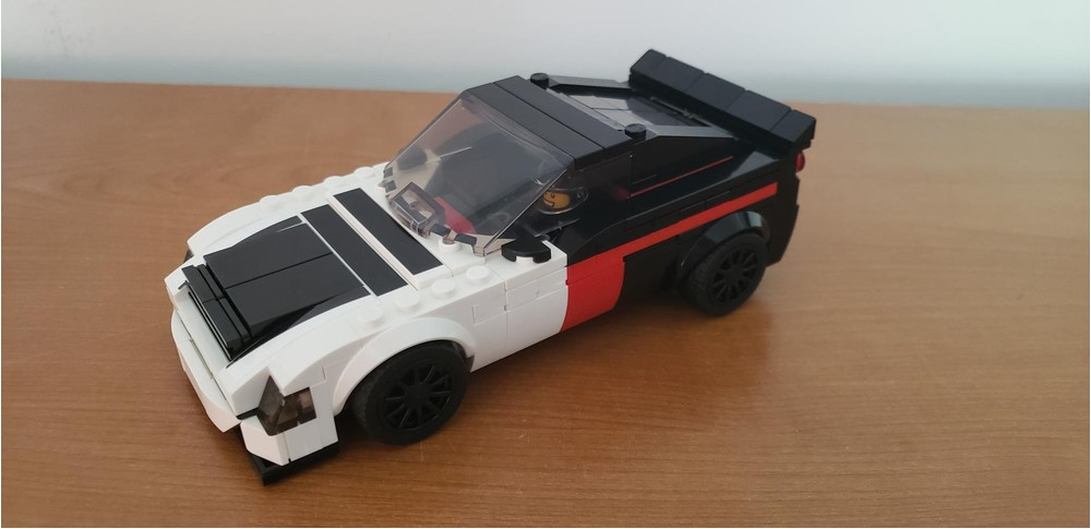 LEGO MOC Muscle Car by Brick_Lizard | Rebrickable - Build with LEGO