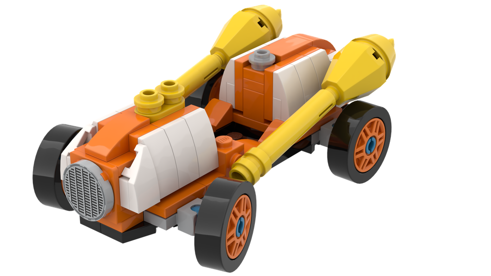 LEGO MOC Classic Dragster by Maxim30 | Rebrickable - Build with LEGO