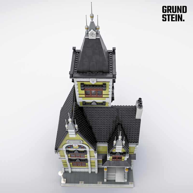 LEGO MOC Old Mansion- 10273 Haunted House Modular Modification by ...