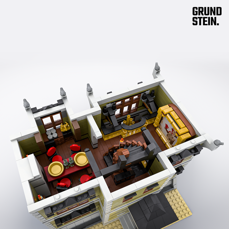 LEGO MOC Old Mansion- 10273 Haunted House Modular Modification by ...