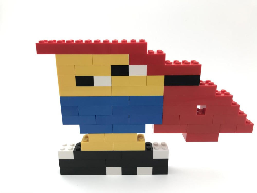 LEGO MOC Lego COVID-19 girl by lego_is_cool95 | Rebrickable - Build ...