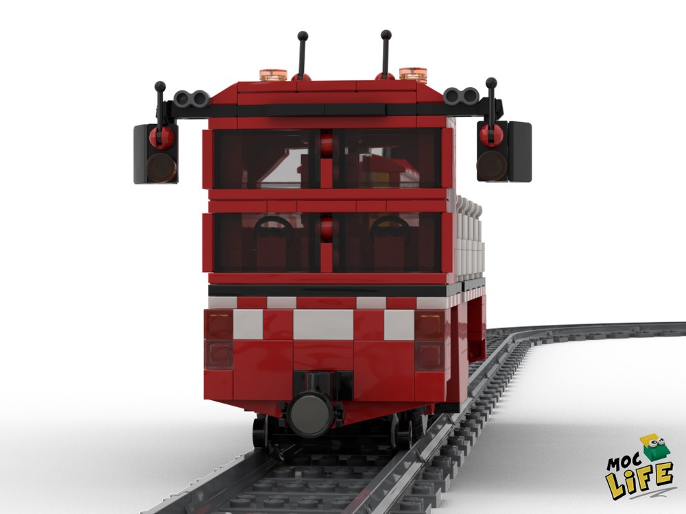 LEGO MOC-49493 Shuttlewagon railcar mover by MocLife | Rebrickable ...