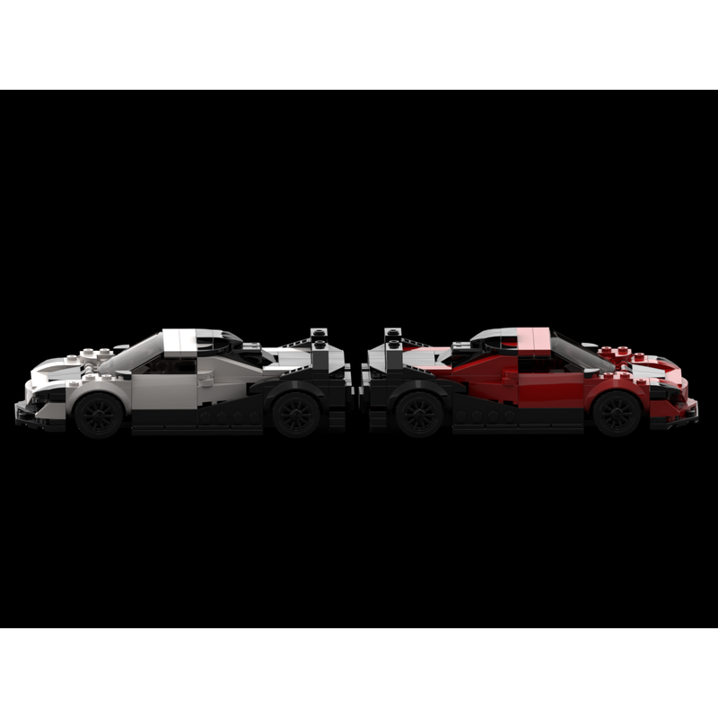 LEGO MOC C25R Hypercar by mcgwerks | Rebrickable - Build with LEGO