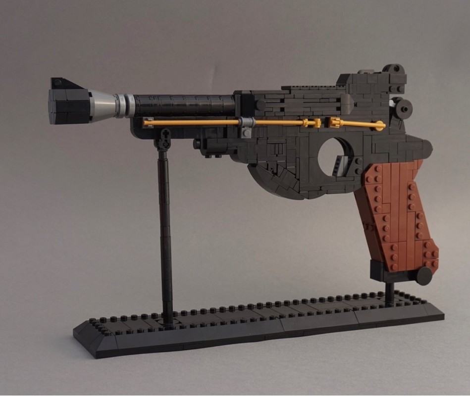 LEGO MOC The Mandalorian Blaster Pistol by LegoFin. | Rebrickable ...