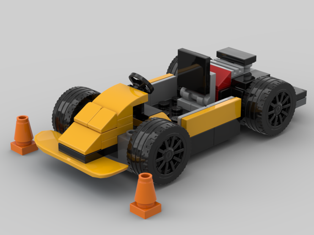 LEGO MOC Speed Champions Go Kart by ExtremeGaming17 | Rebrickable ...