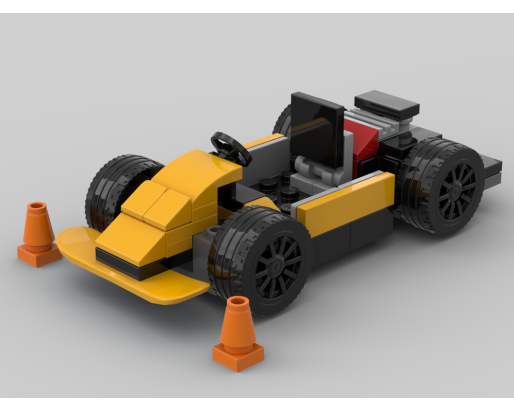 LEGO MOC Speed Champions Go Kart by ExtremeGaming17 | Rebrickable ...