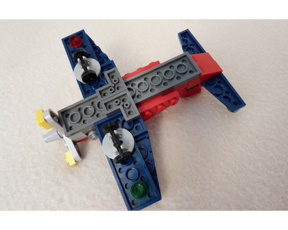 LEGO MOC 31020 Stunt Plane by thekitchenscientist | Rebrickable - Build ...