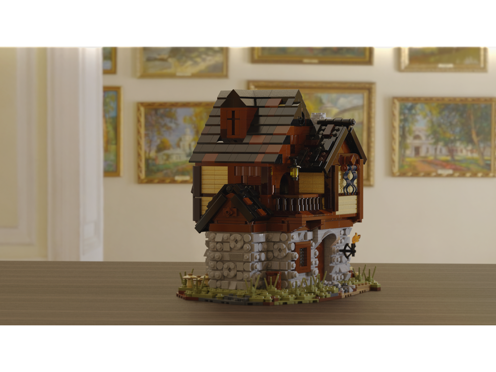 LEGO MOC LEGO MOC Custom Medieval House | PDF instructions (NO PARTS ...