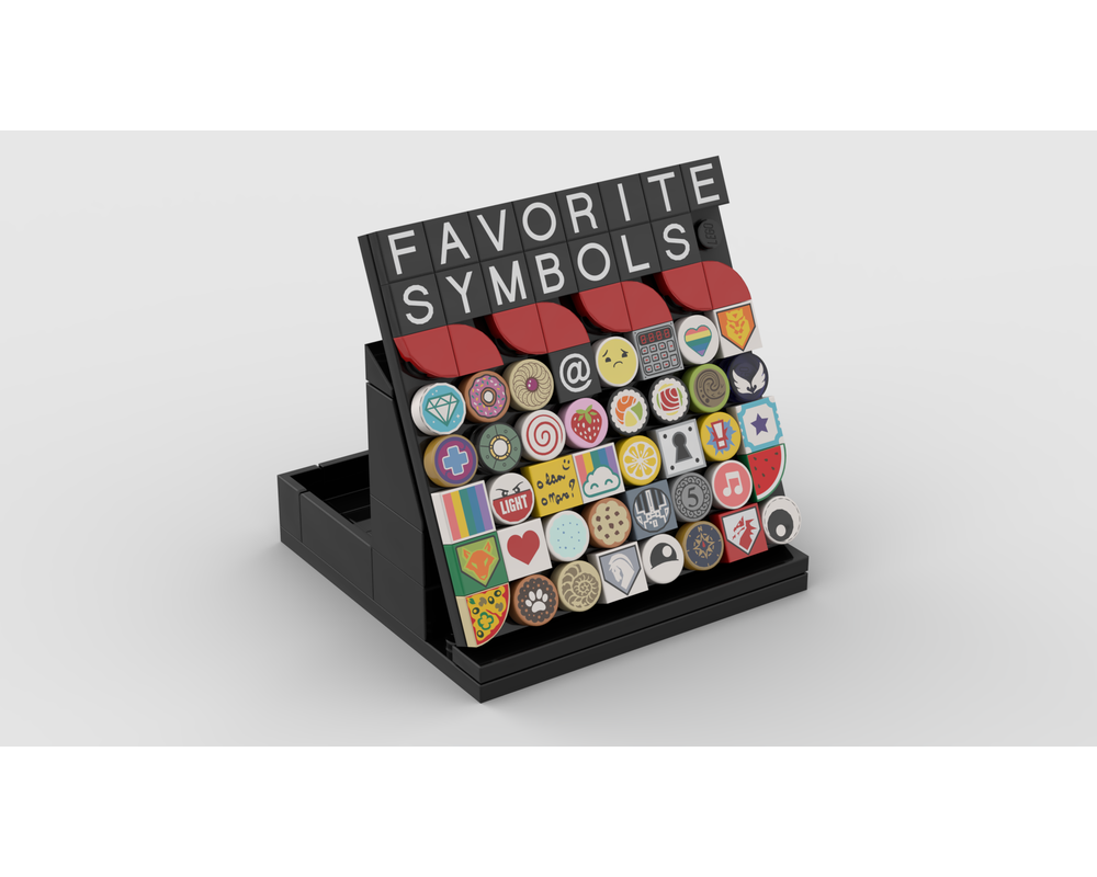 LEGO MOC My Favorite Symbols by KristinaLegoMaker | Rebrickable - Build ...