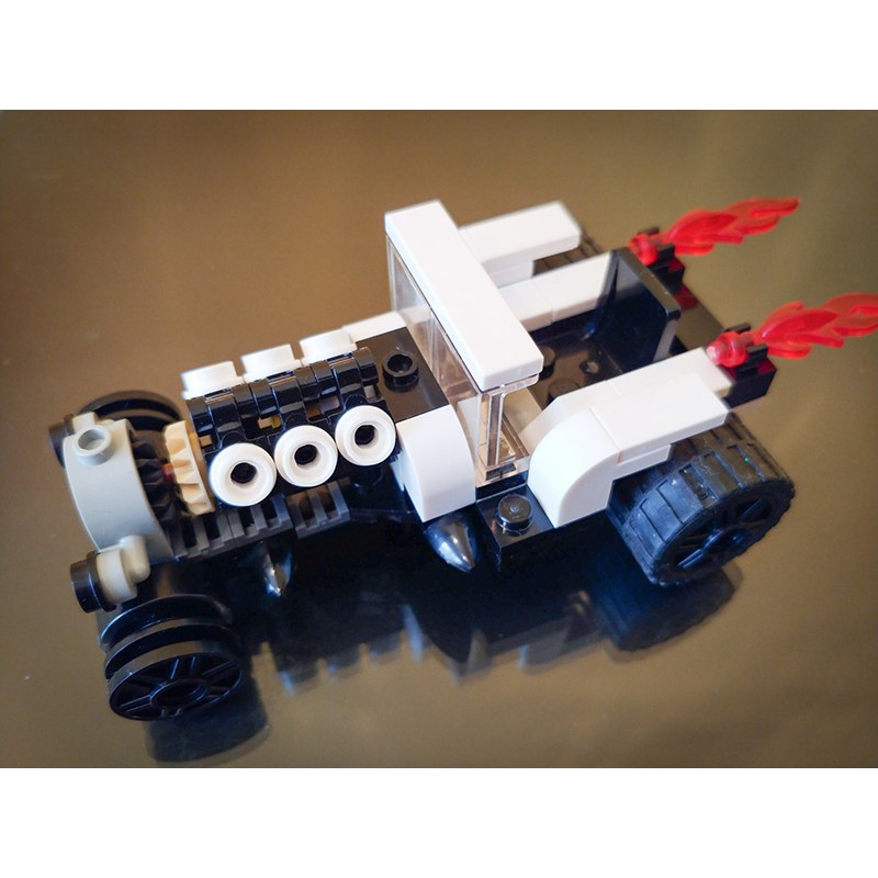 LEGO MOC Hot rod mini V6 engine by Pakis | Rebrickable - Build with LEGO