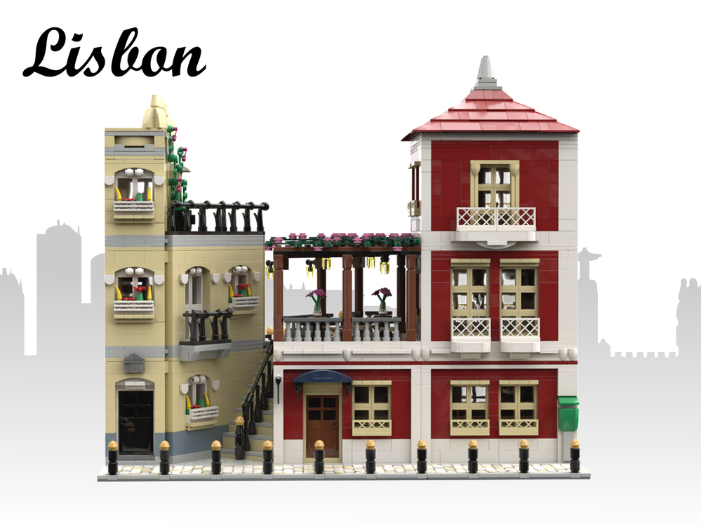 Lego Moc Lisbon By Tkel86 Rebrickable Build With Lego