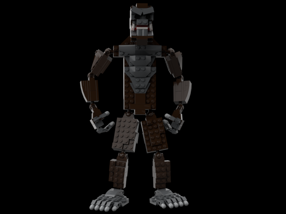 LEGO MOC Monsterverse King Kong (2017-2020) by Reptilian | Rebrickable ...