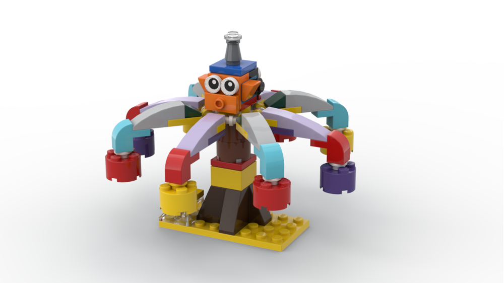 LEGO MOC 10696 Carousel "Two-faced" by Lenarex | Rebrickable - Build ...