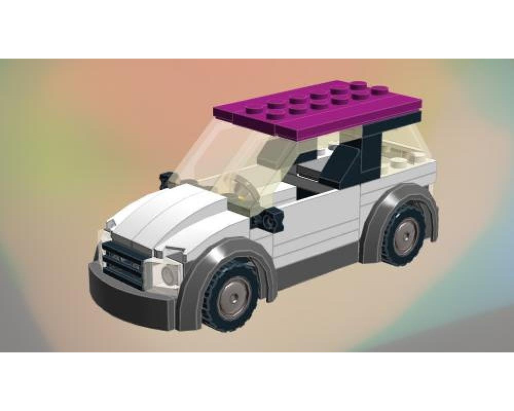 LEGO MOC easy city car by Keep On Bricking | Rebrickable - Build with LEGO