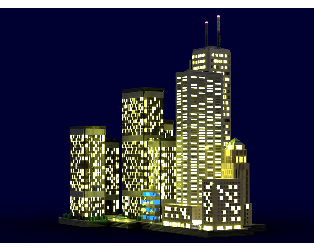 LEGO MOC Downtown Toronto UPDATE by FunnyTacoBunny | Rebrickable ...