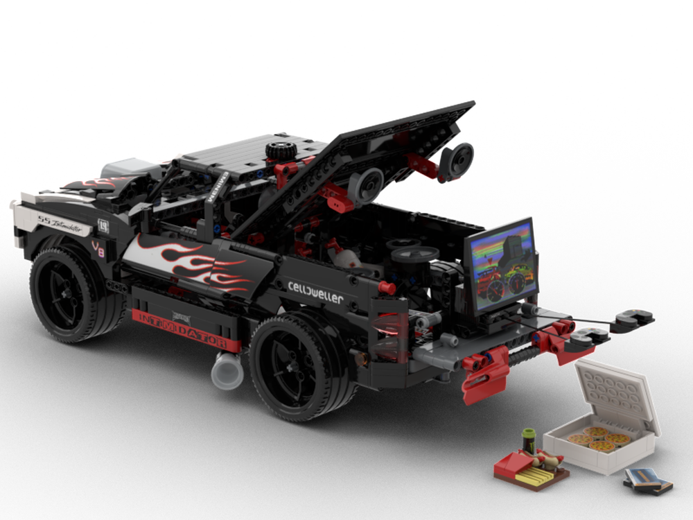 LEGO MOC Chevy Silverado SS Intimidator (8682 mod) by Cyborg-Samurai ...