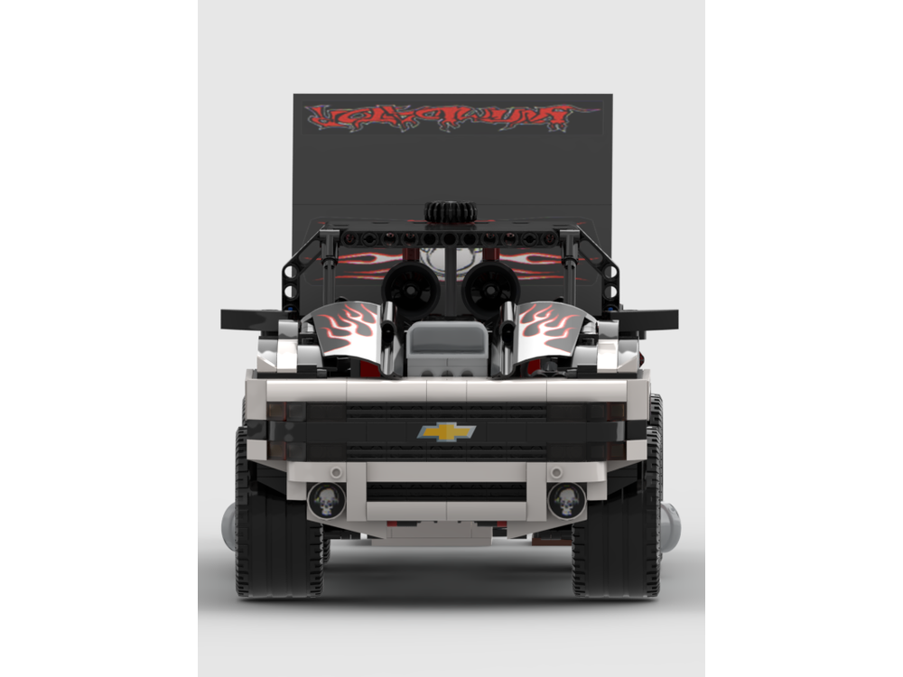LEGO MOC Chevy Silverado SS Intimidator (8682 mod) by Cyborg-Samurai ...