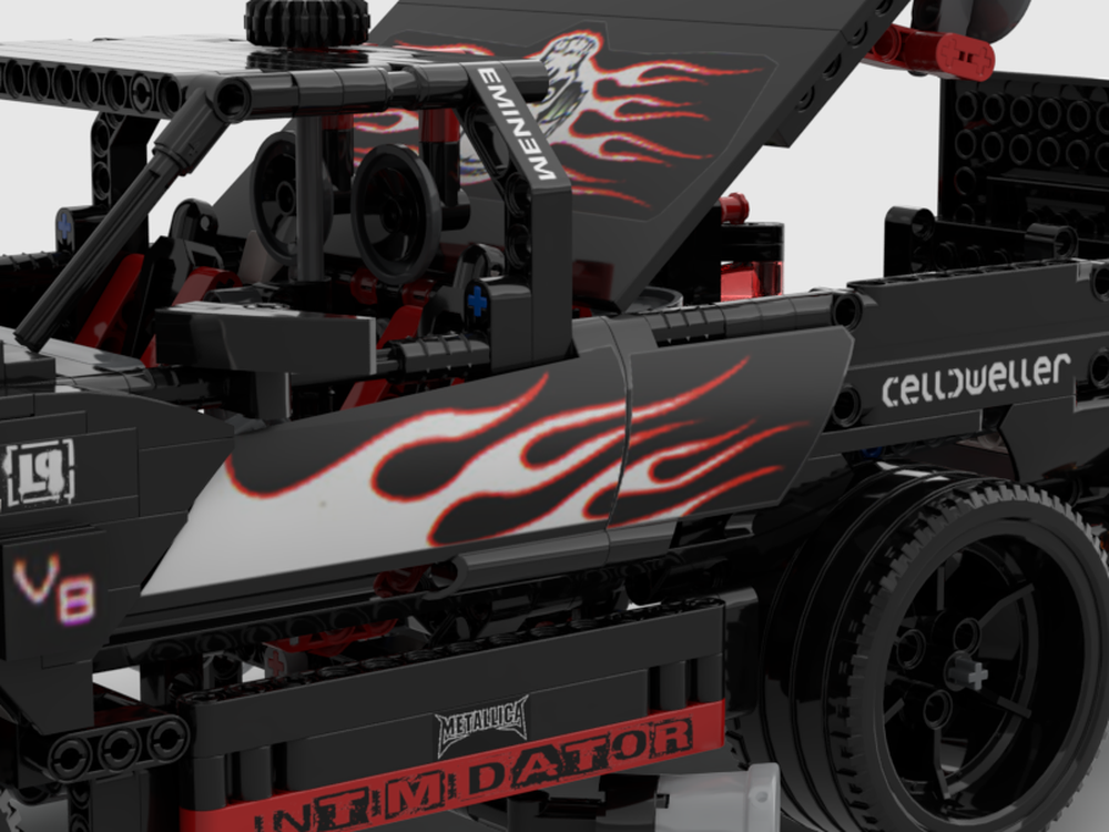 LEGO MOC Chevy Silverado SS Intimidator (8682 mod) by Cyborg-Samurai ...