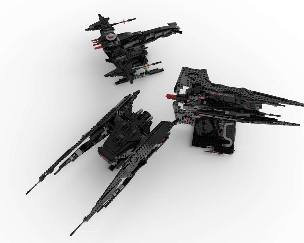 LEGO MOC 75256 - 3 in 1 Fighter Compilation by the_bricked_cave ...