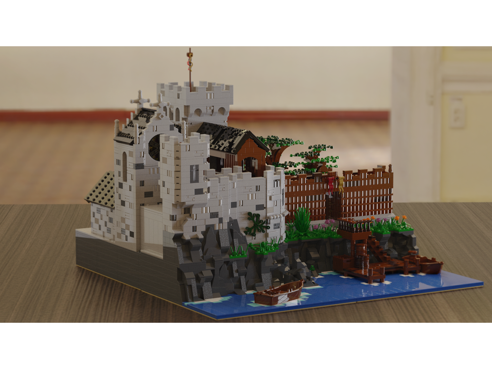 LEGO MOC LEGO Moc Medieval Castle | PDF instructions (NO PARTS) Custom ...