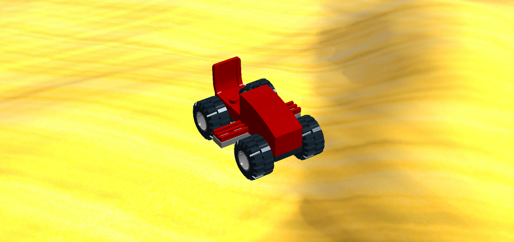 LEGO MOC Ride-on Lawn Mower by farmyFrank10 | Rebrickable - Build with LEGO