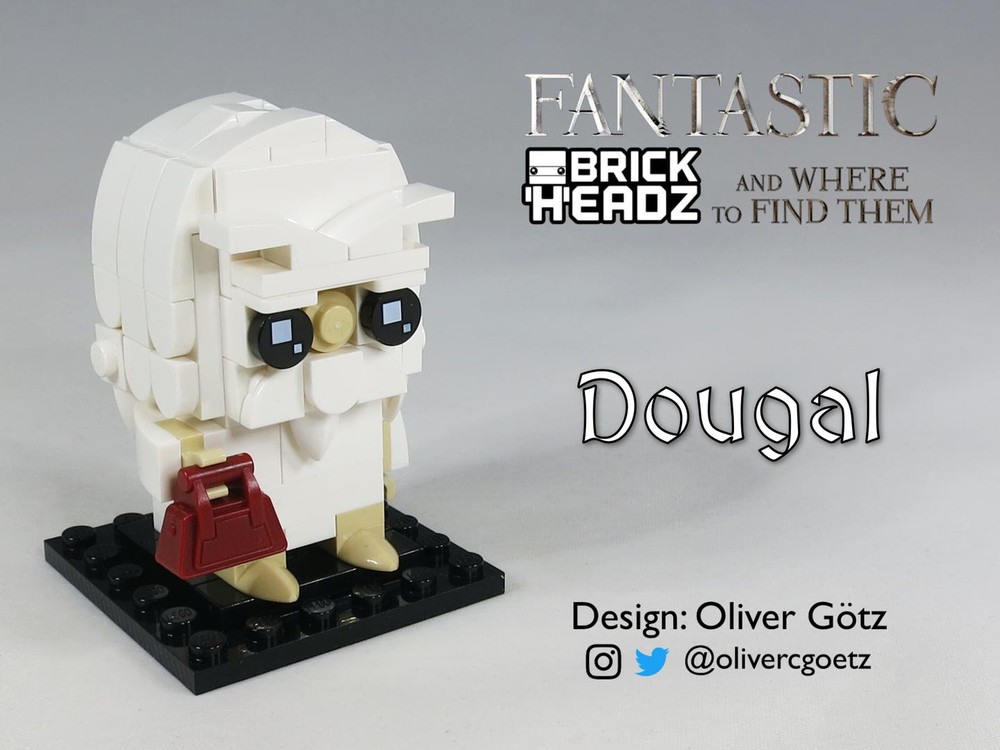 LEGO MOC Fantastic BrickHeadz and Where to Find Them: Dougal the ...