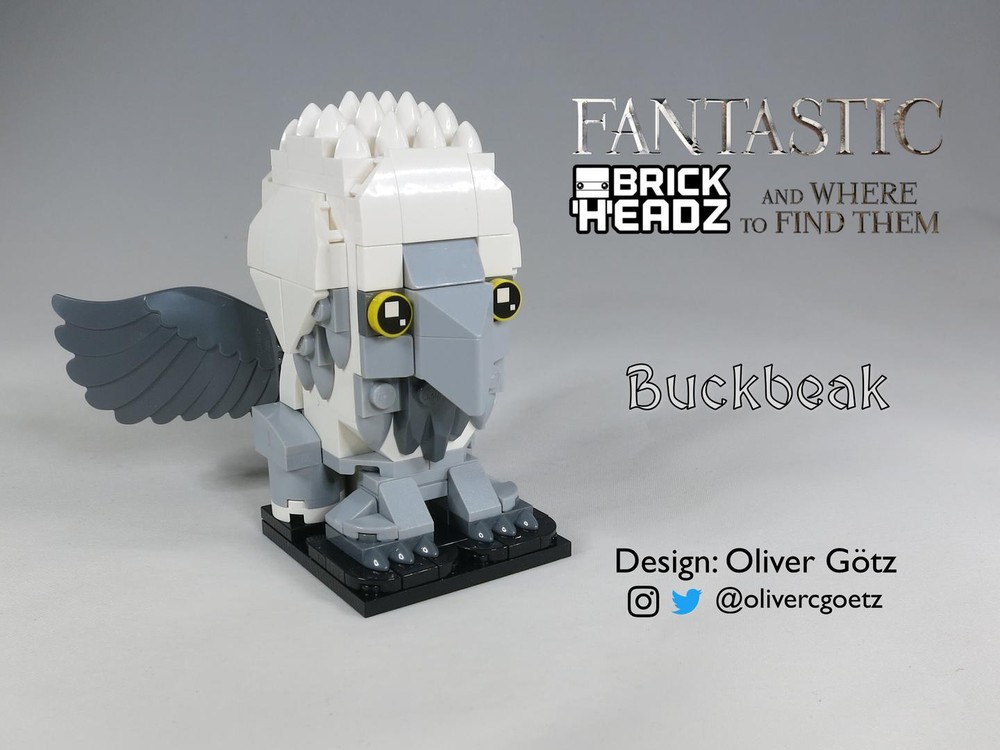 LEGO MOC Fantastic BrickHeadz and Where to Find Them: Buckbeak the ...