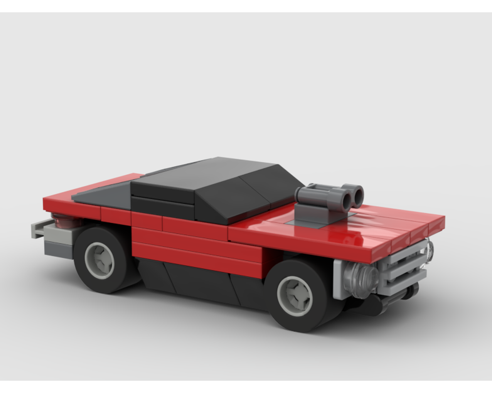 LEGO MOC Mini lego Dodge Charger by ethank | Rebrickable - Build with LEGO
