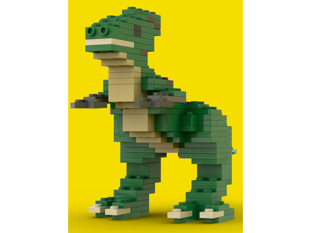 LEGO MOC-49815 Dinosaur by LegoOri | Rebrickable - Build with LEGO